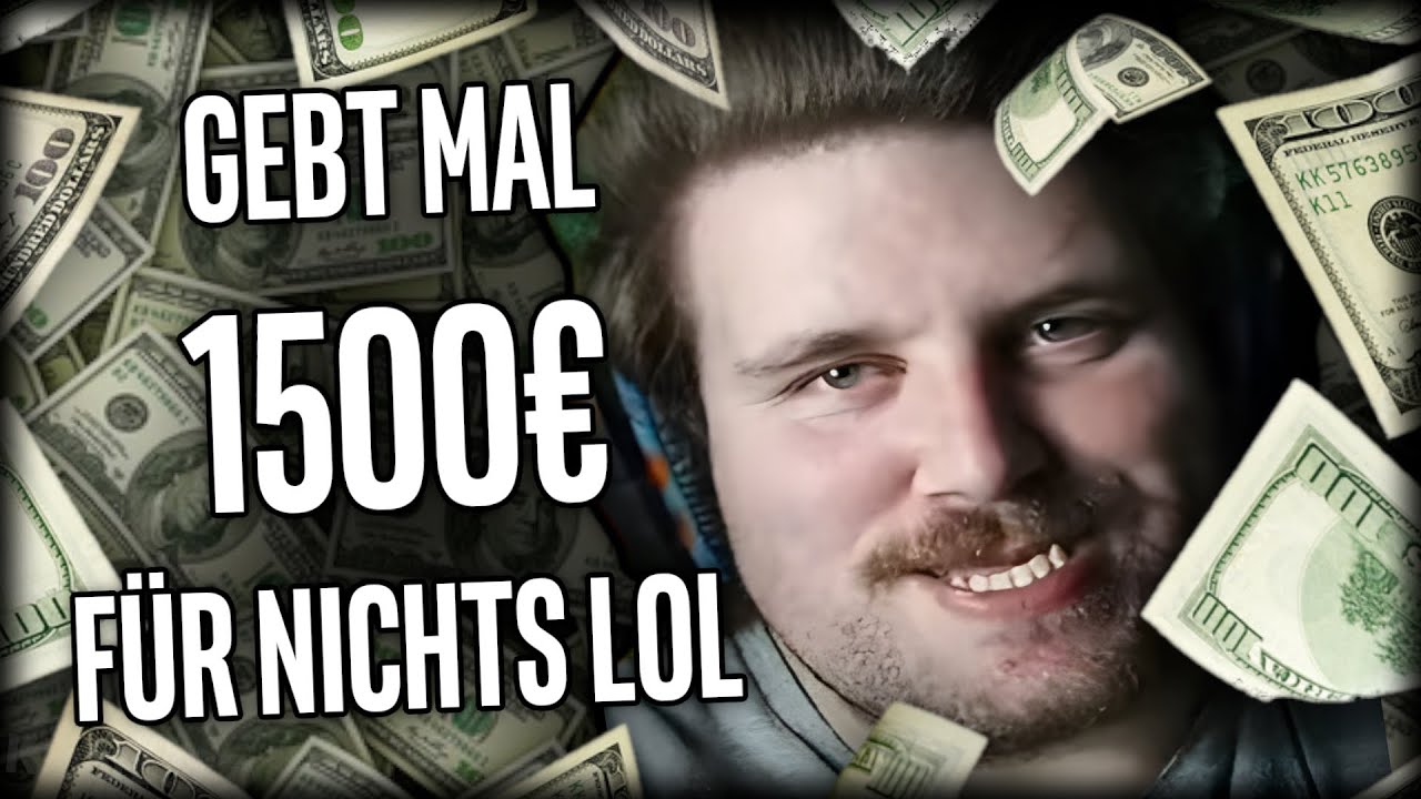 Drachenlord will 1500€ für einen 24 Stunden Livestream + Der Morgen ...
