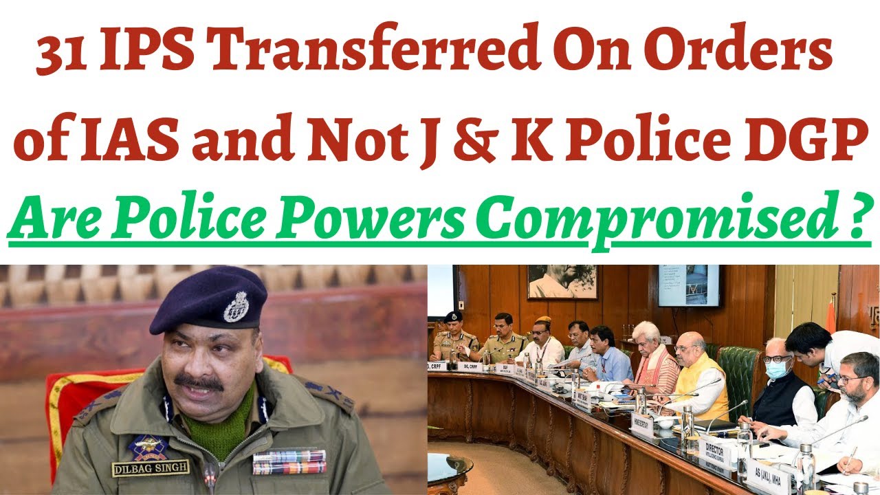 Why IPS Officers posting is being done by IAS Secretary instead of ...