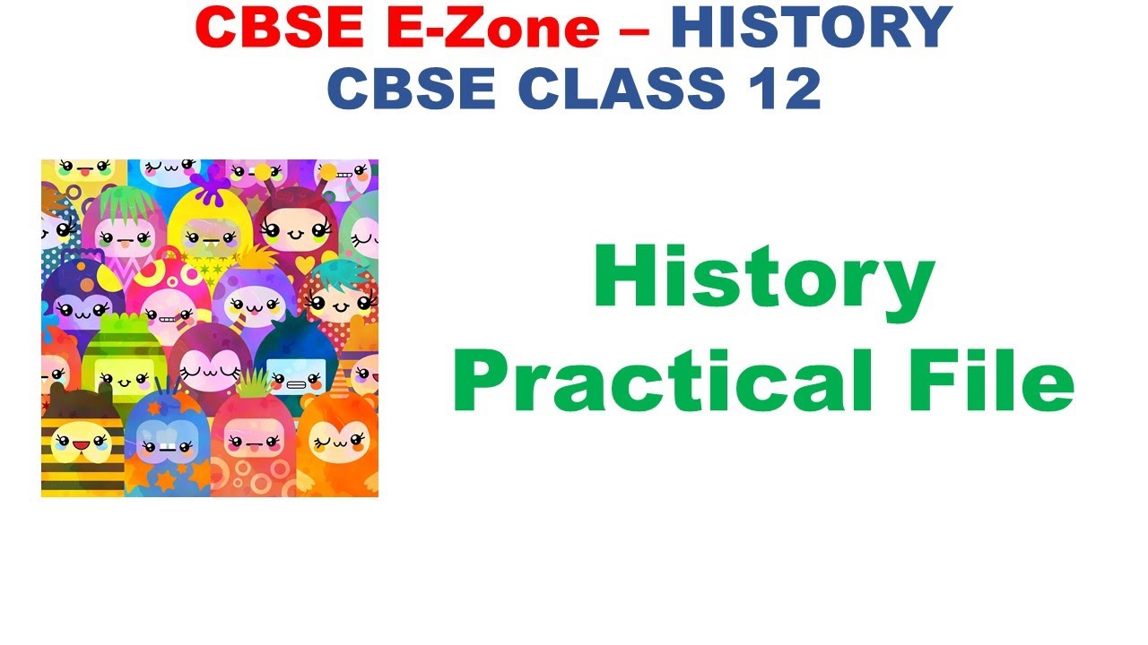 Class 12 history project file - YouTube