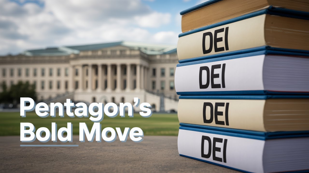 Pentagon's Bold Move DEI Books Under Fire - YouTube