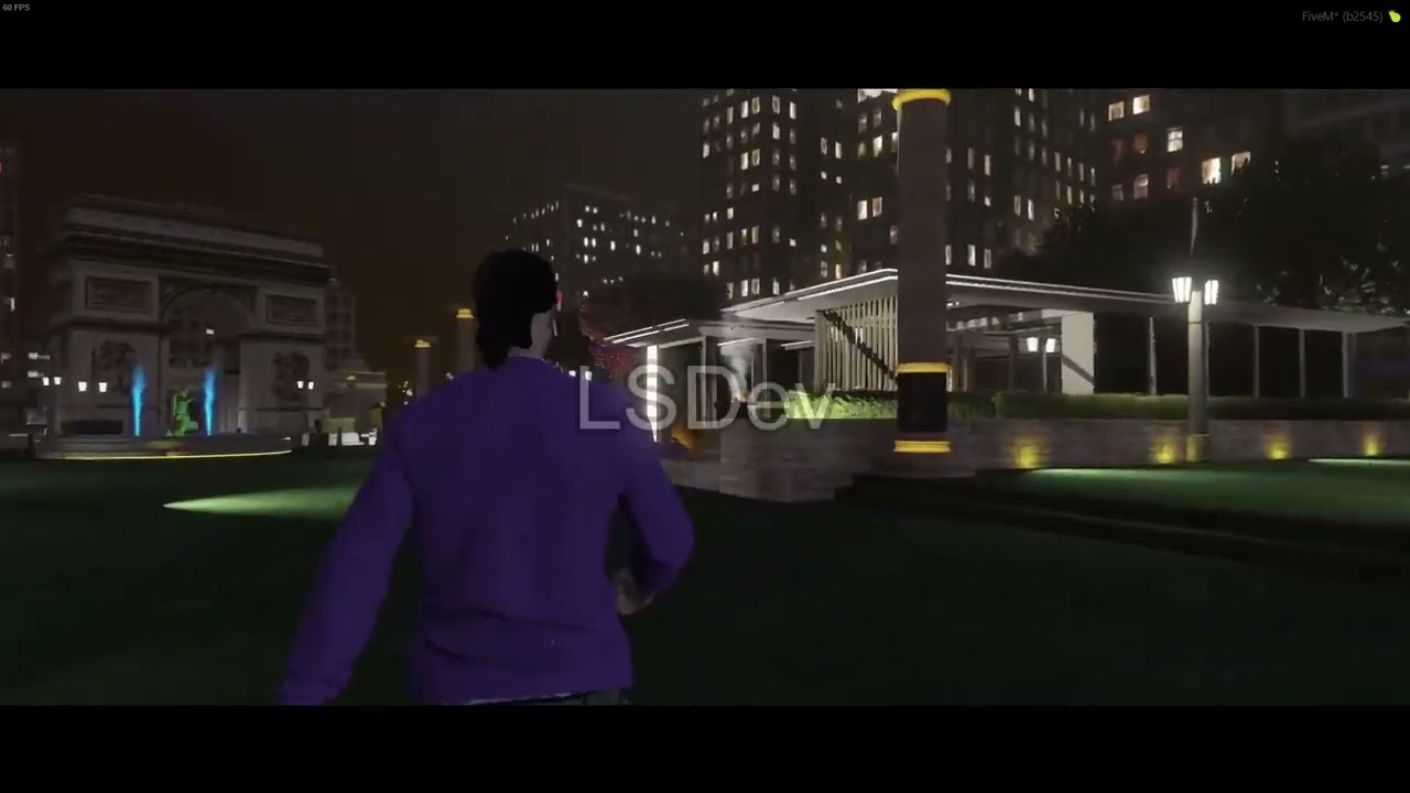 [FIVEM] LSDev-Présentation Mapping Arc de Triomphe - YouTube