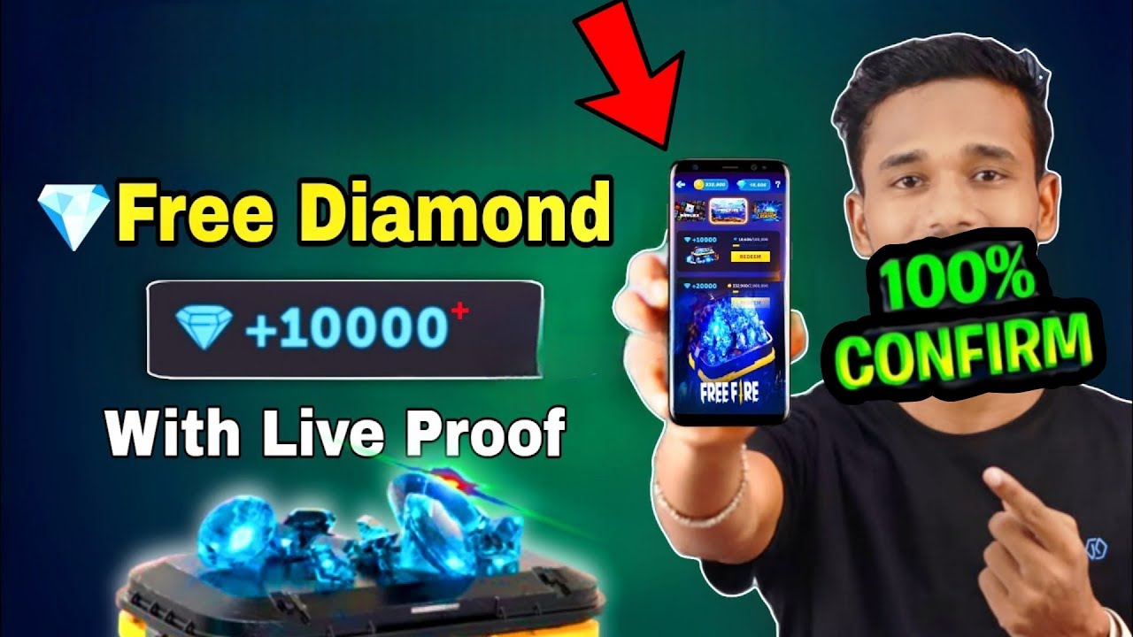 CLAIM FREE DIAMONDS💎 LIVE PROOF🔥 FREE DIAMOND FREE FIRE || FREE ...