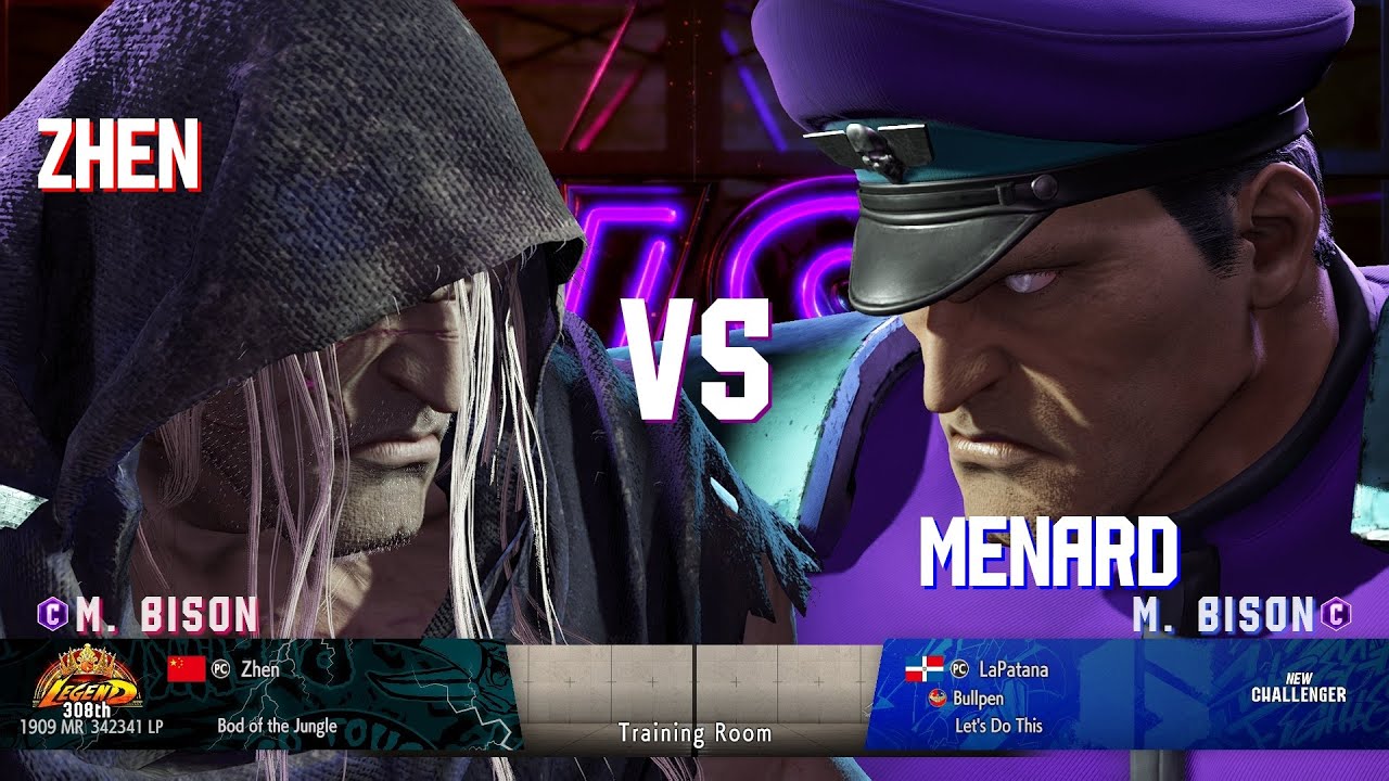 SF6 Zhen (M. Bison Classic) Vs MENARD (M. Bison Classic) - YouTube