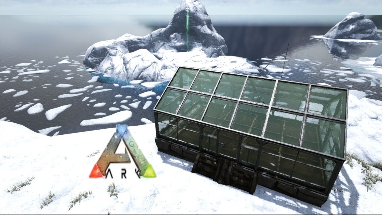 Resource Gathering and Small Simple Greenhouse Tutorial.(ARK Survival ...