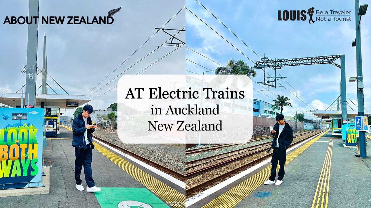 Trying out AT Electric Trains for the first time in Auckland, New ...