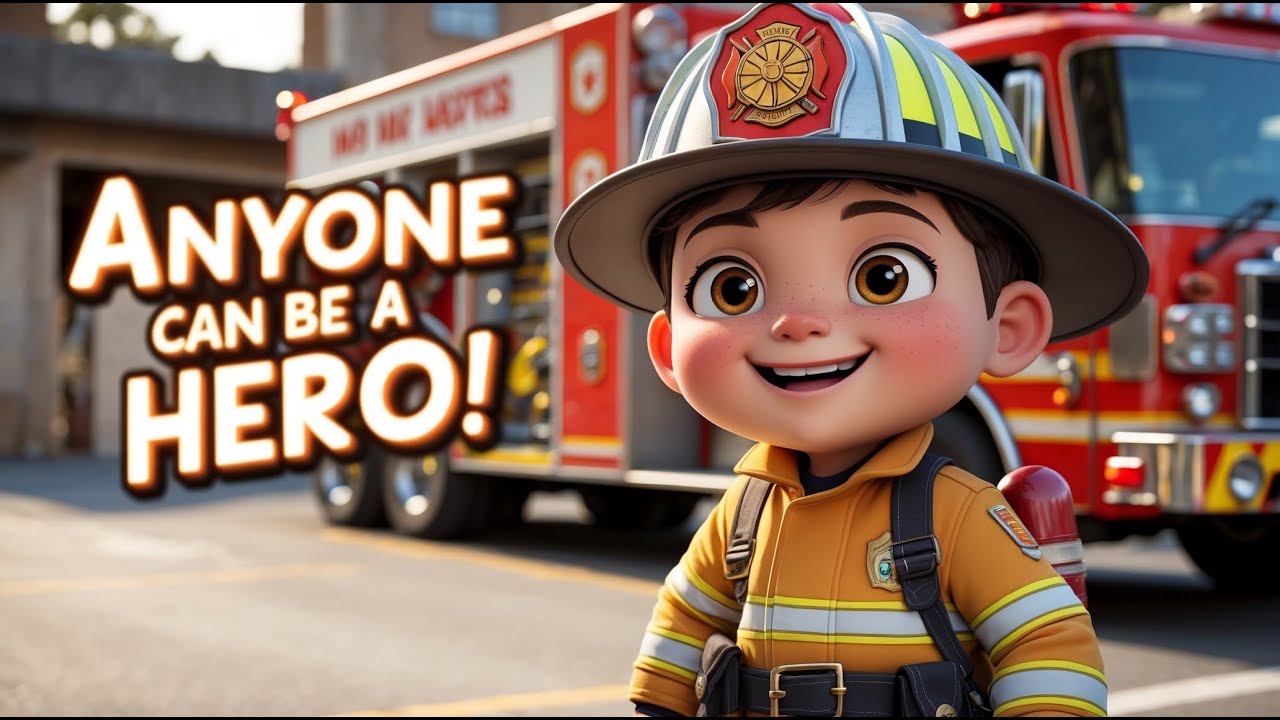 🔥 How to Become a Firefighter – A Fun Story for Kids! 🚒 | Bilingual ...
