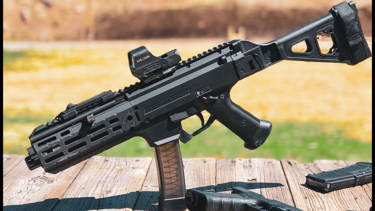 Shooting CUSTOM CZ Scorpion - YouTube
