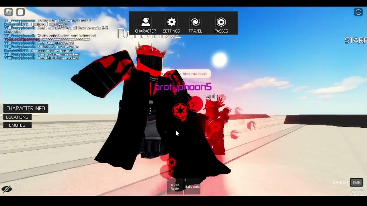 How to make Darth Vader and Maul in Timelines RP and Star Wars Galaxy ...