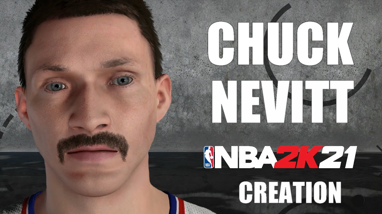 NBA 2K21 | Chuck Nevitt - Player Face Creation 7'5" Tall Center ...