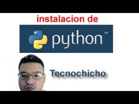 como instalar python y hacer un hola mundo en python - YouTube