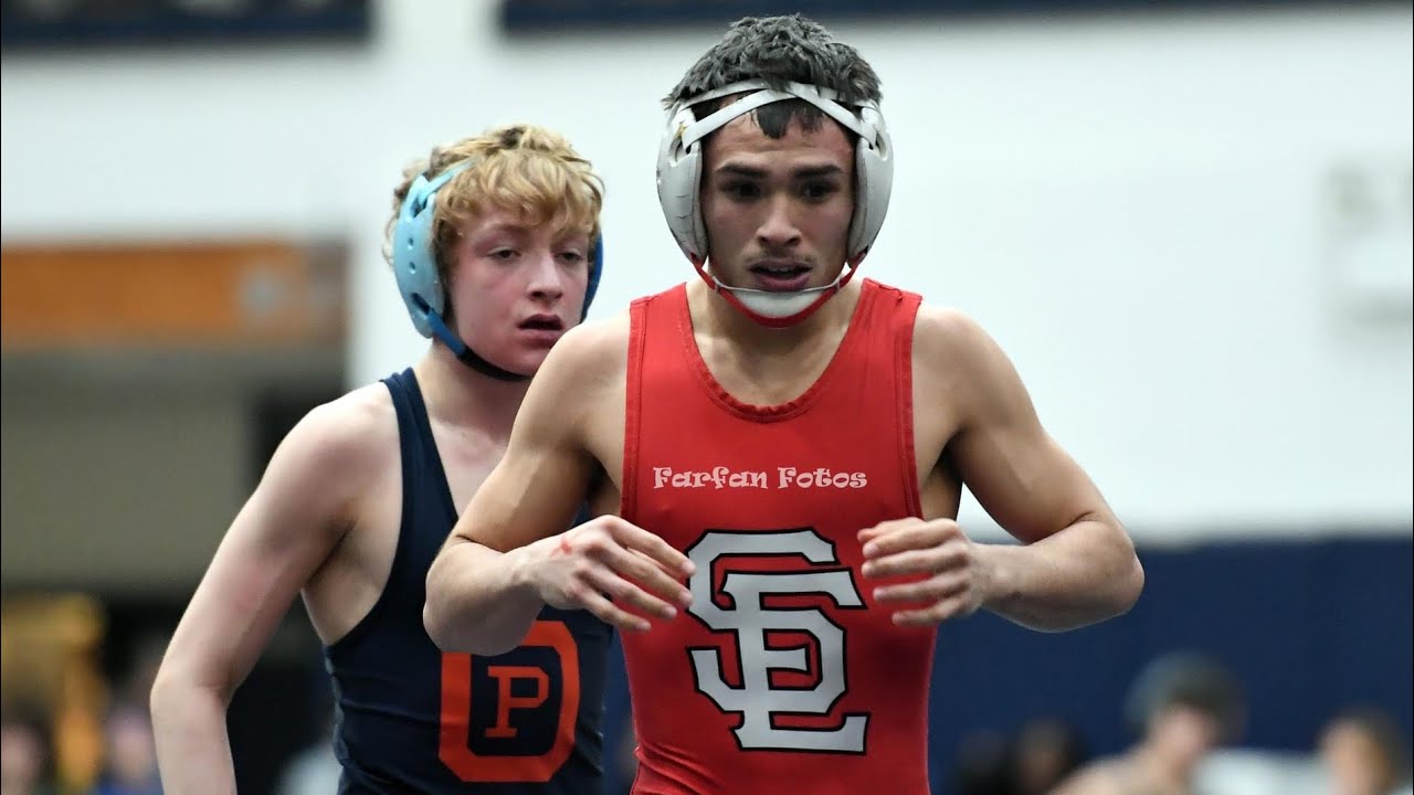 Julius Avendano (South Elgin) vs Michael Rundell (Oak Park) IHSA 3A ...
