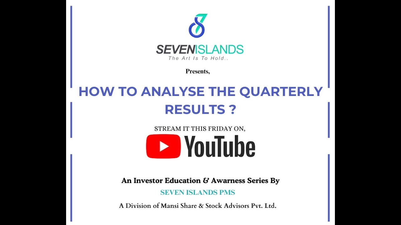 HOW TO ANALYSE QUARTERLY RESULTS ? - YouTube