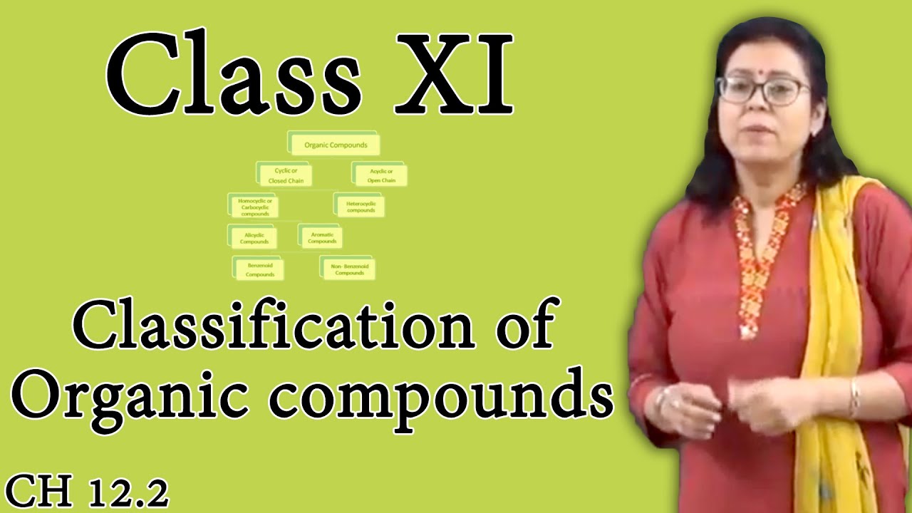 Organic Chemistry Class 11 Chemistry | Classification of Organic ...