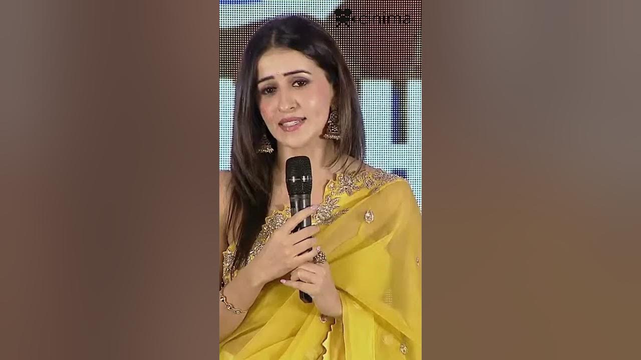 Actress Anshu Speech | Majaka Movie Teaser Launch | Sundeep Kishan| CINIIMA - YouTube