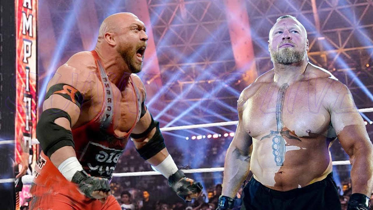 Brock Lesnar vs Ryback Match - YouTube