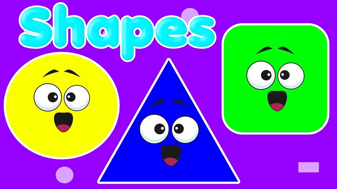 Shapes Song - Nursery Rhymes & Kids Songs | Kids Poems | Cartoons - YouTube