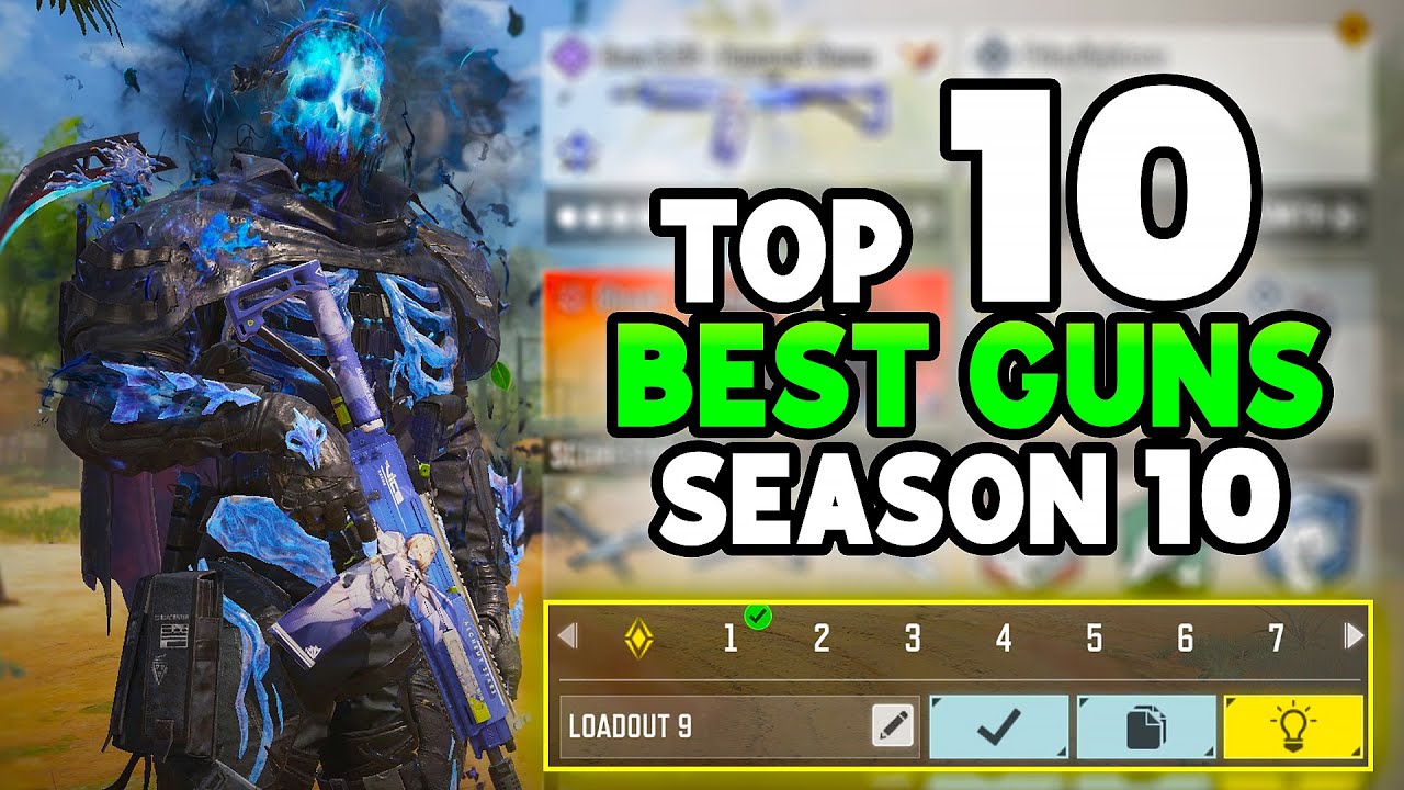 Top 10 Best Guns in Season 10 CODM 2024 - Gunsmith Setup & Loadout ...