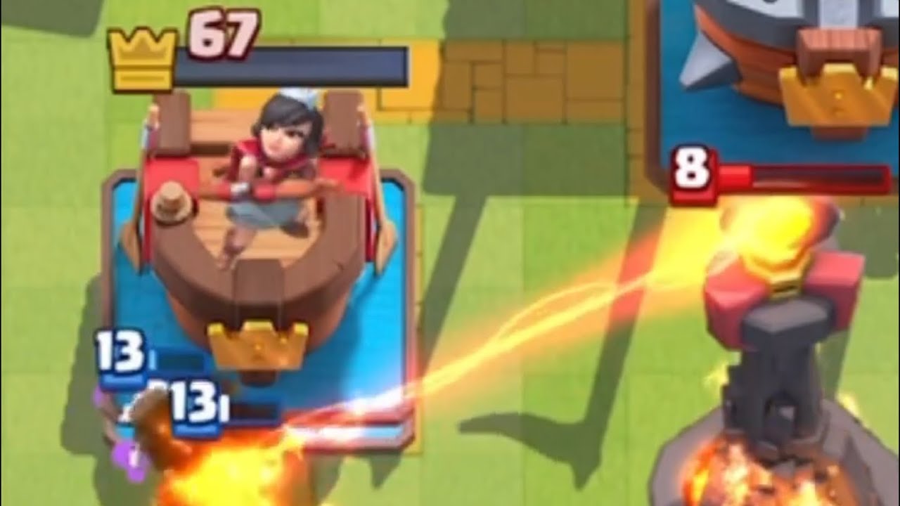 Larry the skeleton strikes again (Clash Royale) #shorts - YouTube