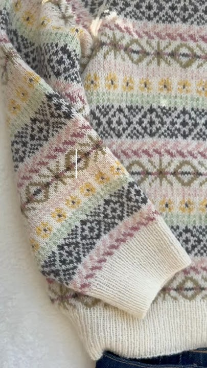 +1988 Cardigan pattern is available for purchase on Ravelry - YouTube