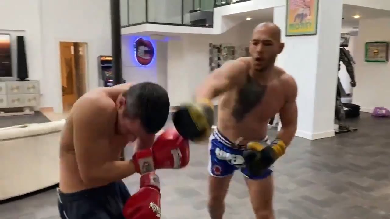 Andrew schools Luc in Sparring - YouTube