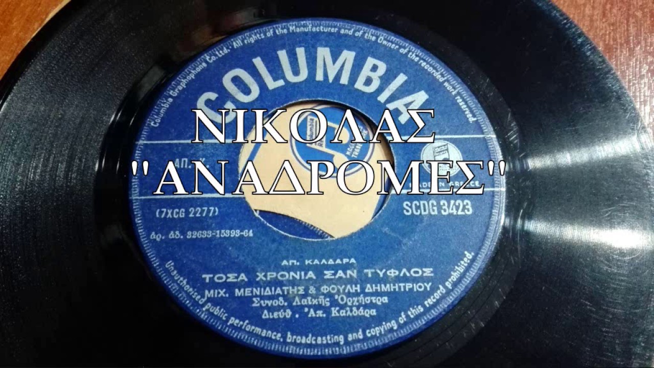 ΤΟΣΑ ΧΡΟΝΙΑ ΣΑΝ ΤΥΦΛΟΣ - ΜΙΧΑΛΗΣ ΜΕΝΙΔΙΑΤΗΣ - YouTube