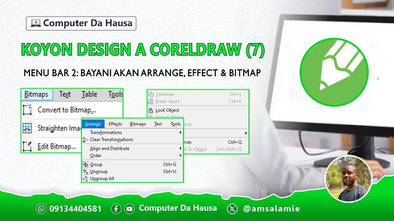 CorelDraw Menu Bar 2: Koyon Graphic Design - YouTube