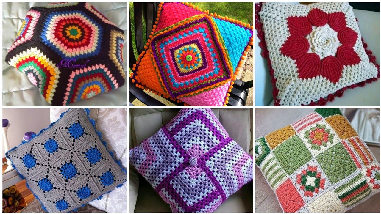 Most Attractive Multi Color Cushion Designs Patterns And Ideas - YouTube