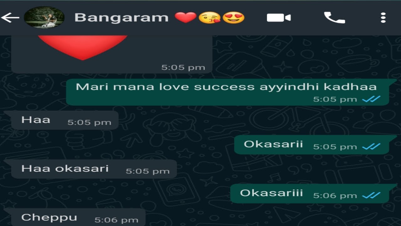 Best proposal ever💕💕love chat // WhatsApp Love - YouTube