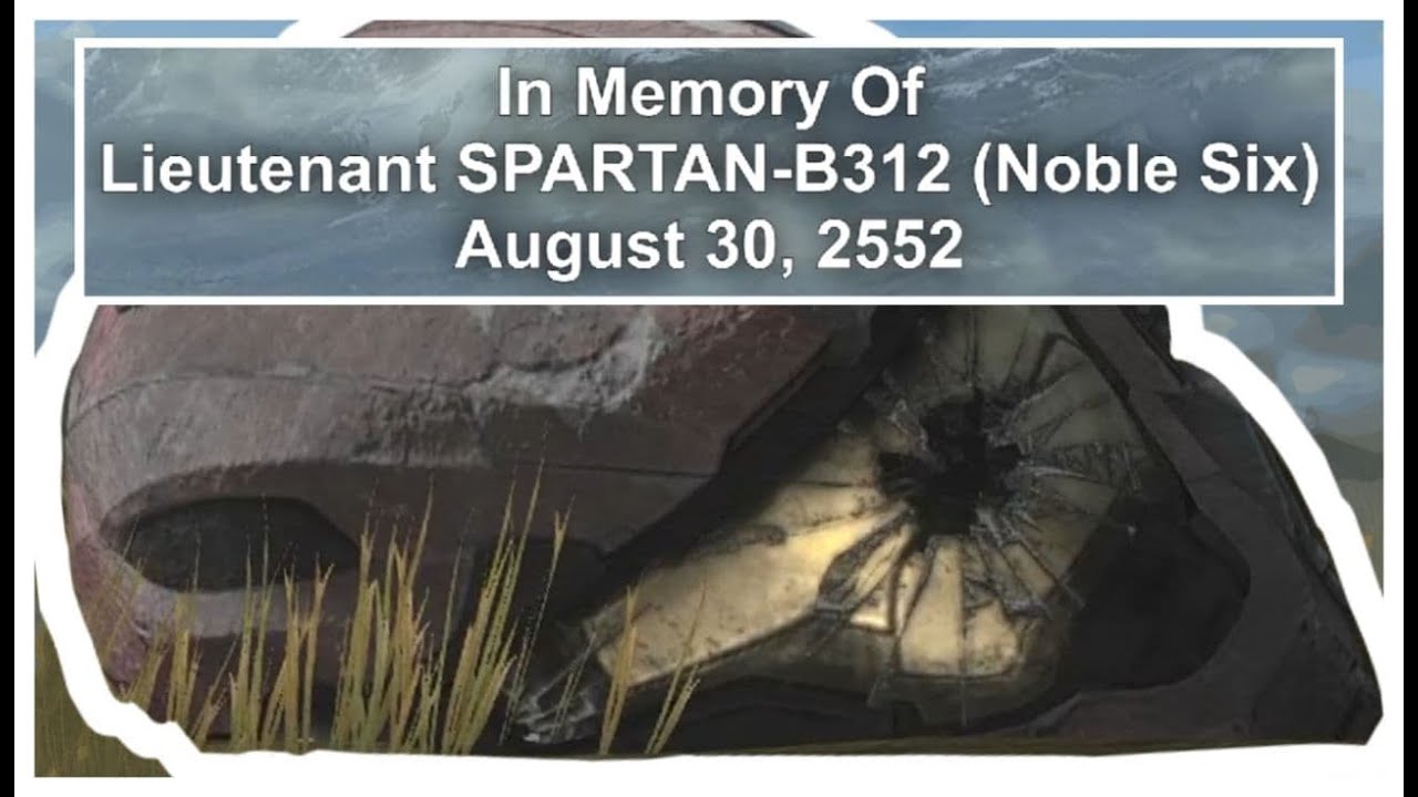Halo Reach - Noble 6 Death Scene Tribute - YouTube
