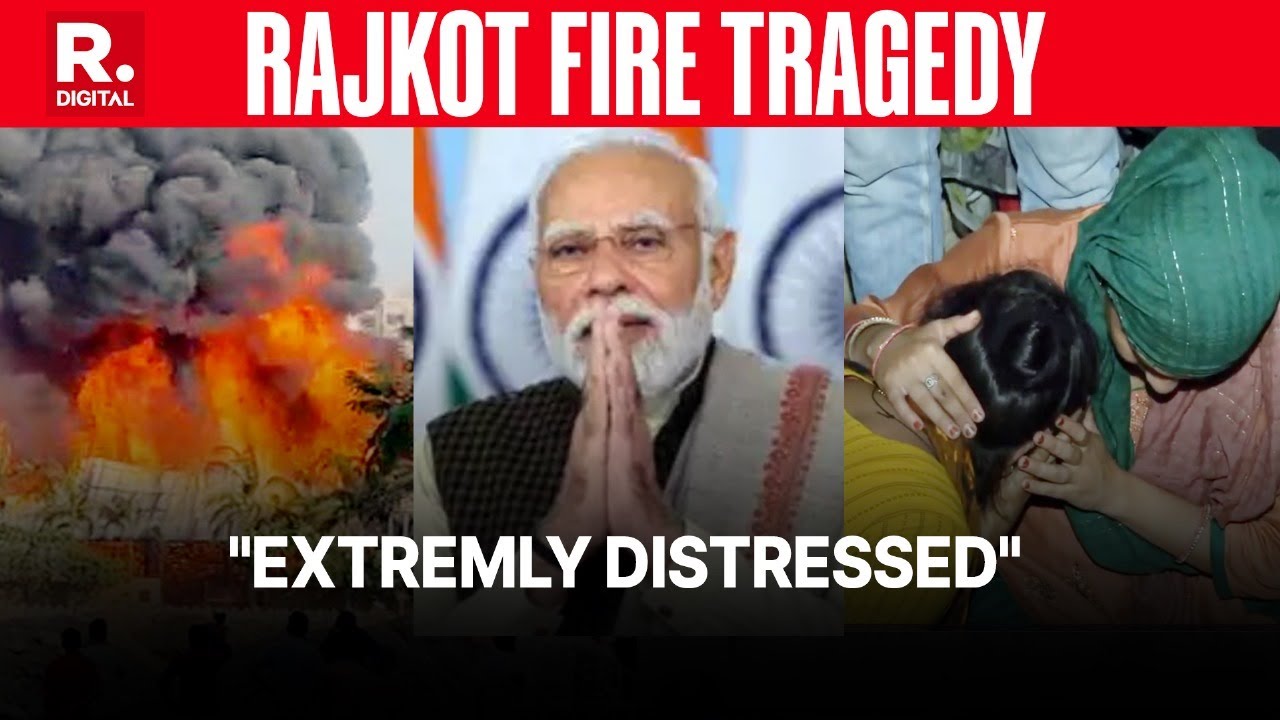 PM Modi Expresses Grief Over Tragic Rajkot Fire, Says 'Extremely ...