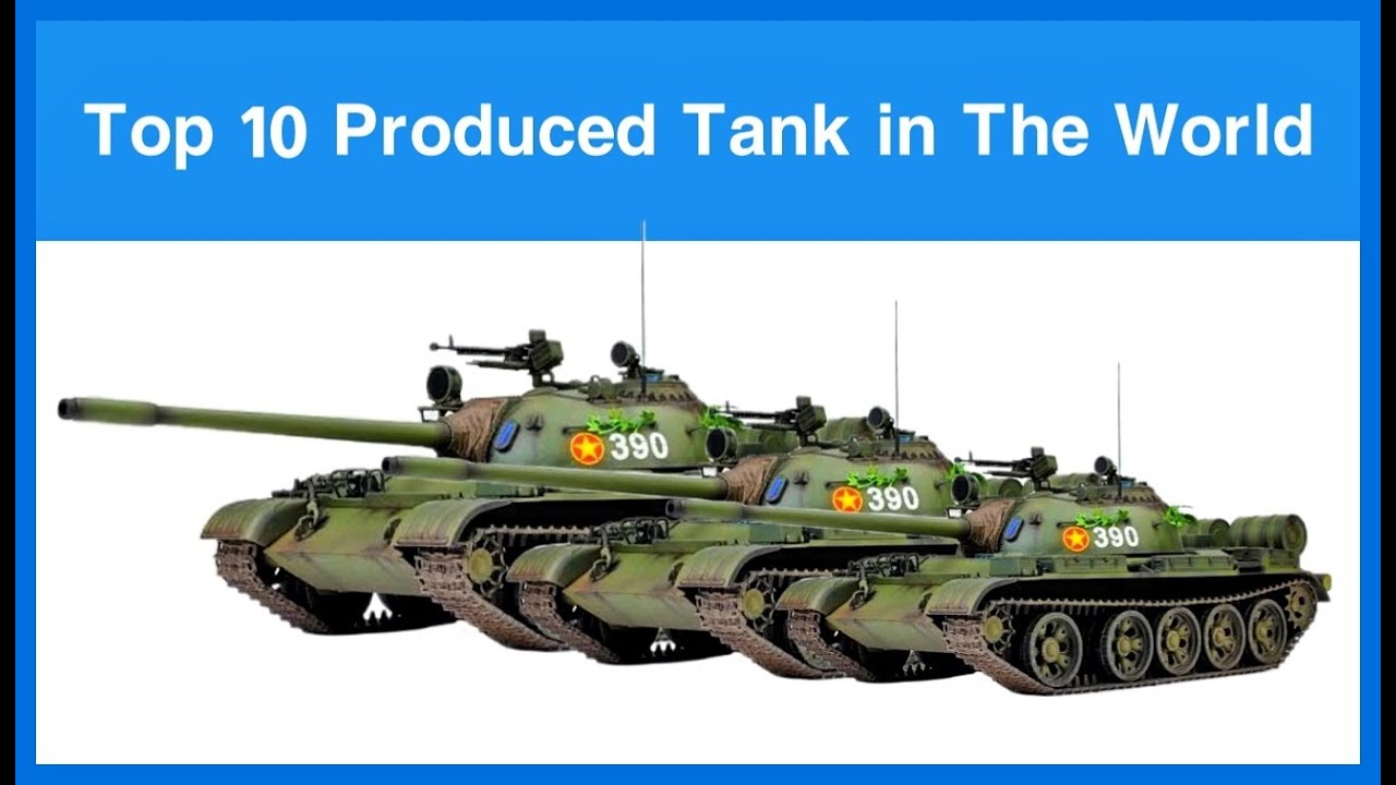 Top 10 Most Produced Tank in the World - YouTube
