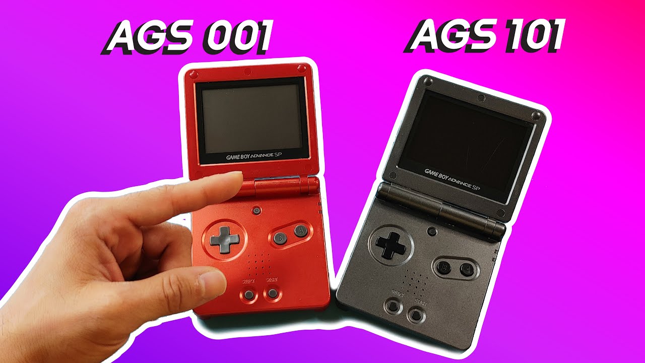 Gameboy Advance Sp Ags 001 And 101 Model Differences YouTube Gameboy Advance Sp Ags 001 And 101 Model Differences YouTube