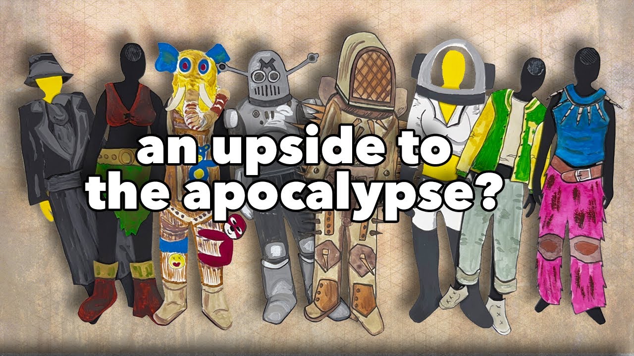 Post-Apocalyptic Paper Dolls from #Fallout4 | Sketchbook Fanart - YouTube