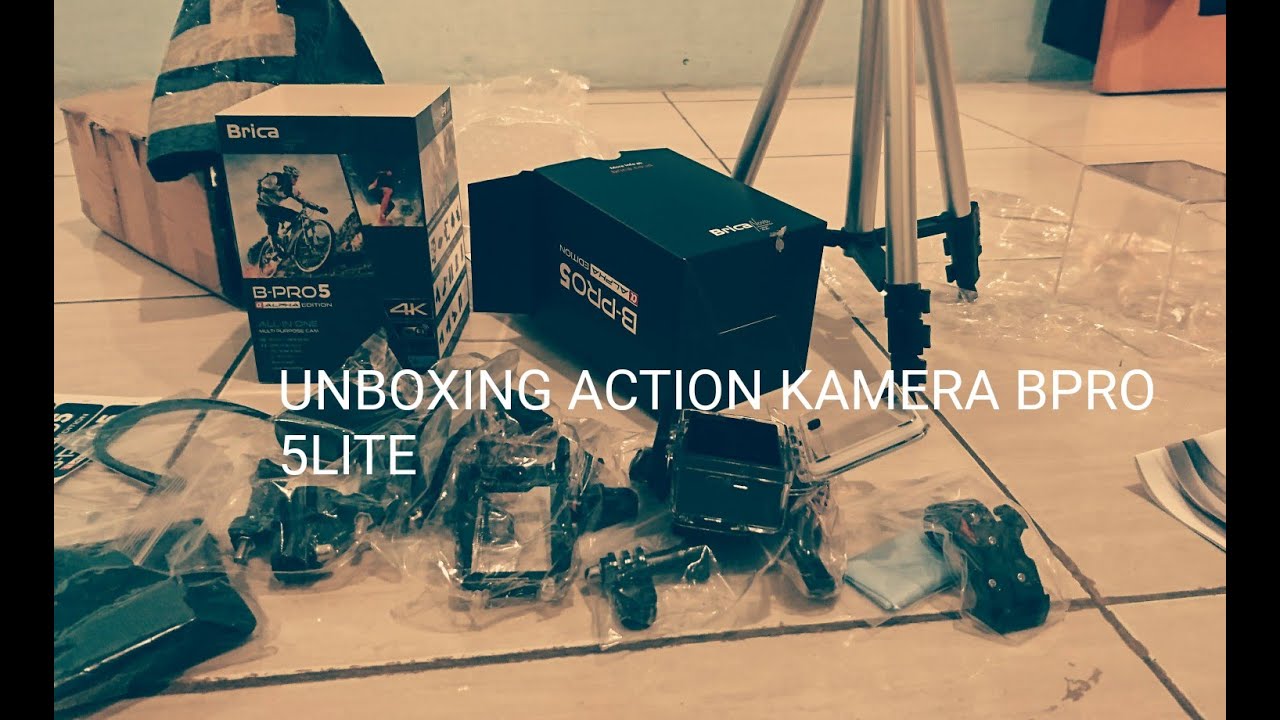 UNBOXING ACTION CAM BPRO 5 - YouTube