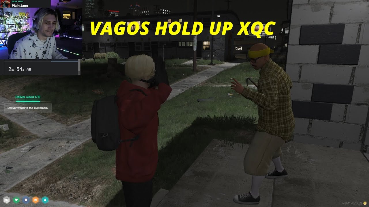 XQC GETS HOLD UP BY THE VAGOS | NoPixel 4.0 GTA RP - YouTube