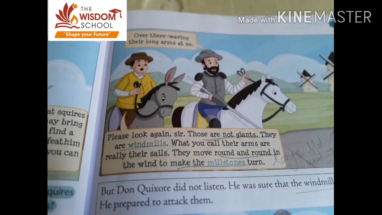 Grade 4/ English R/ Don Quixote and the windmills Revision/ 22 May ...