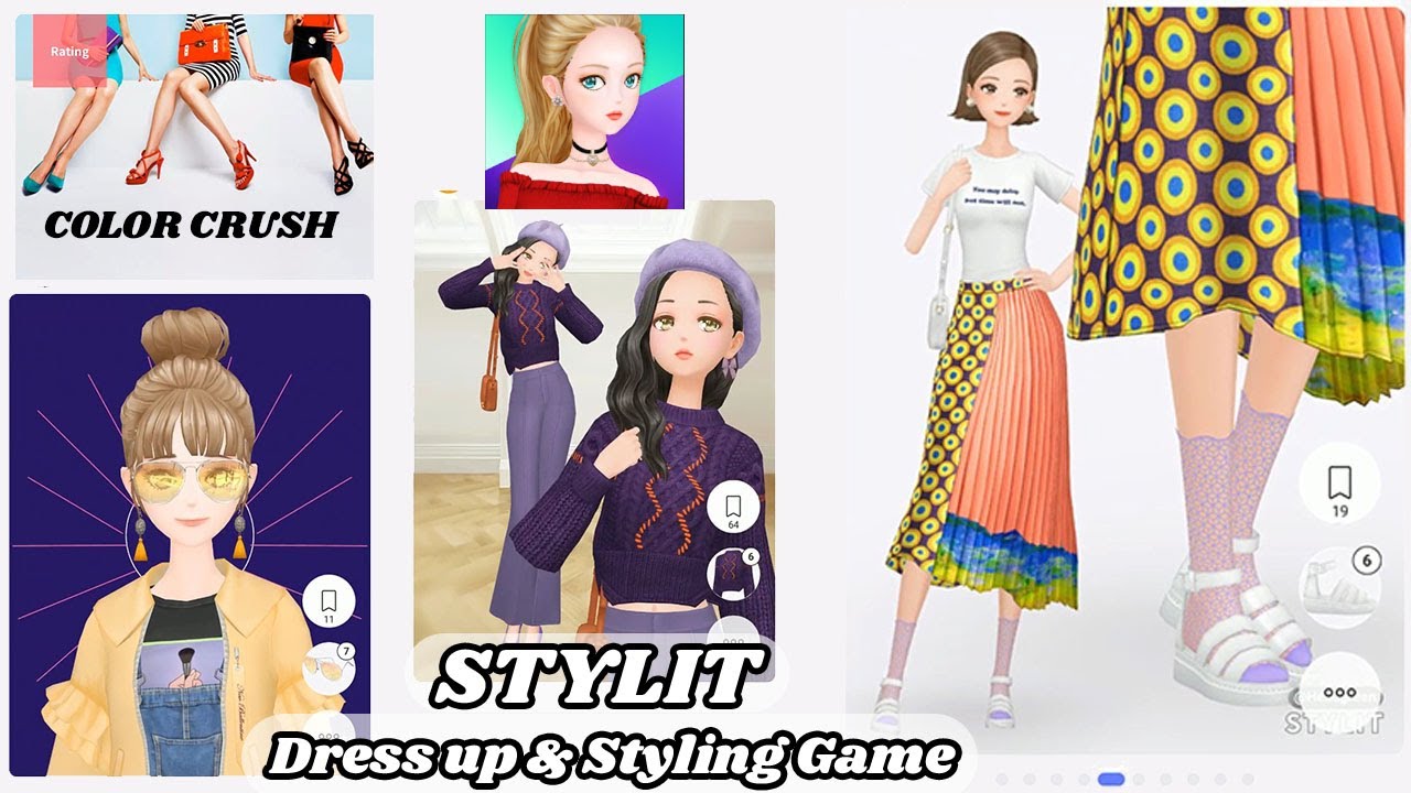 STYLIT - Color Crush! Create an outfit with your favourite color as an accent! - YouTube