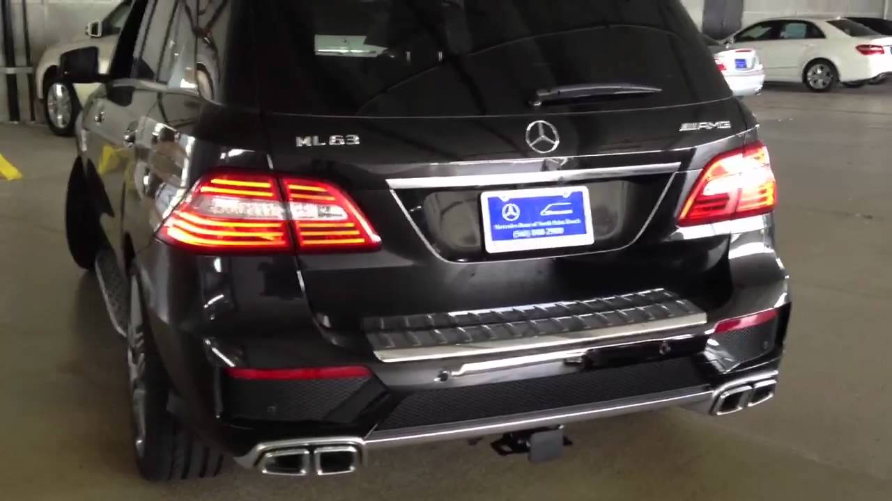 2012 ML63 Exhaust sound - YouTube