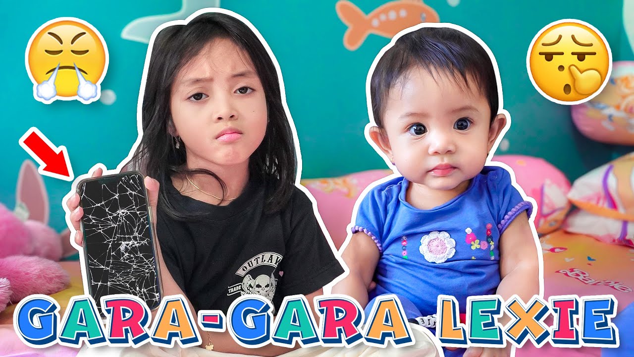 LEIKA MARAHAN SAMA LEXIE LAGI?? 😱 LEIKA GALAK BIKIN ADIK BAYI LEXIE NANGIS KEJER - YouTube