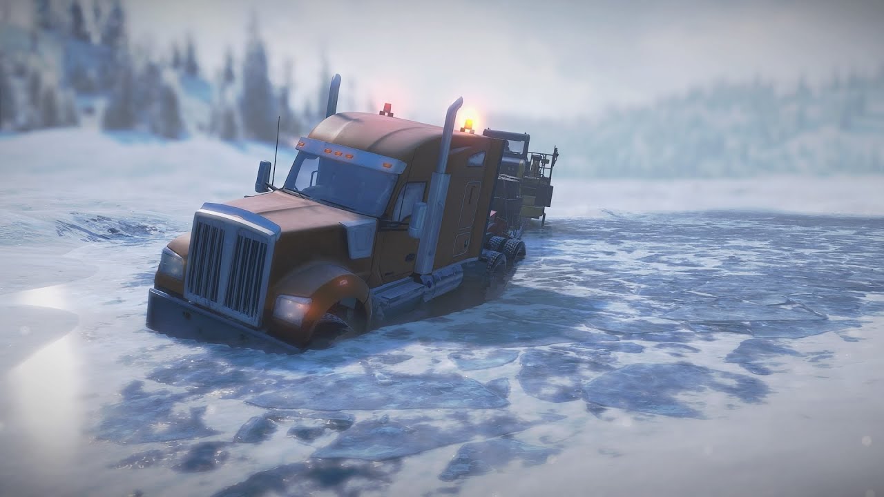 Delivering Oil Rig To New Location | SnowRunner Part 1 - YouTube