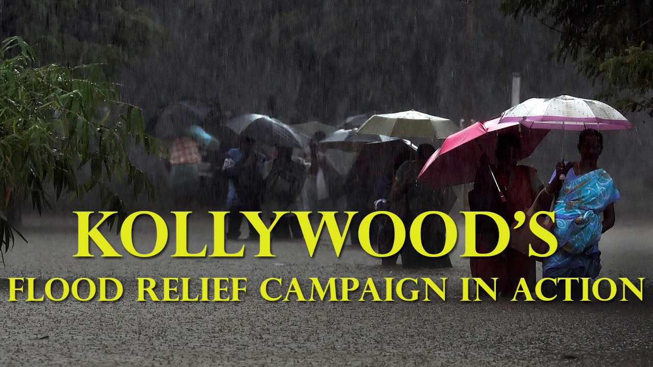 Kollywood's Flood Relief Campaign in Action - An iFlickz Exclusive ...