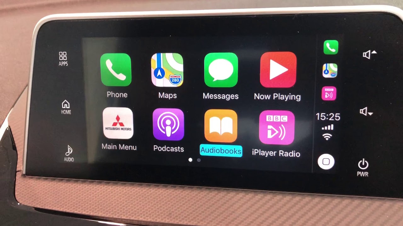 Mitsubishi Eclipse Smartphone Display - YouTube