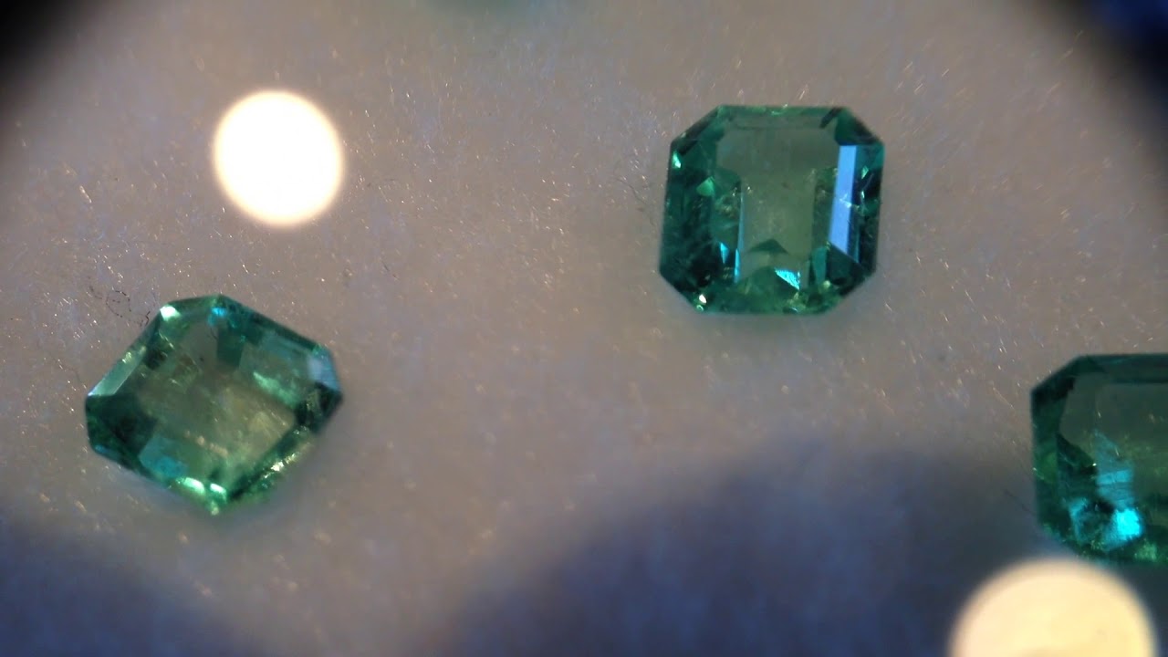Real emeralds - YouTube