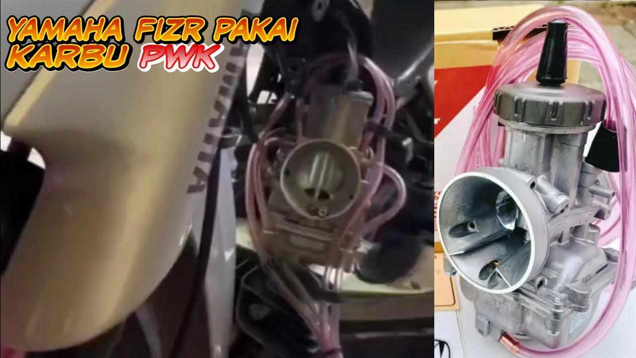 YAMAHA FIZR PAKAI KARBU PWK TARIKAN JOS - YouTube