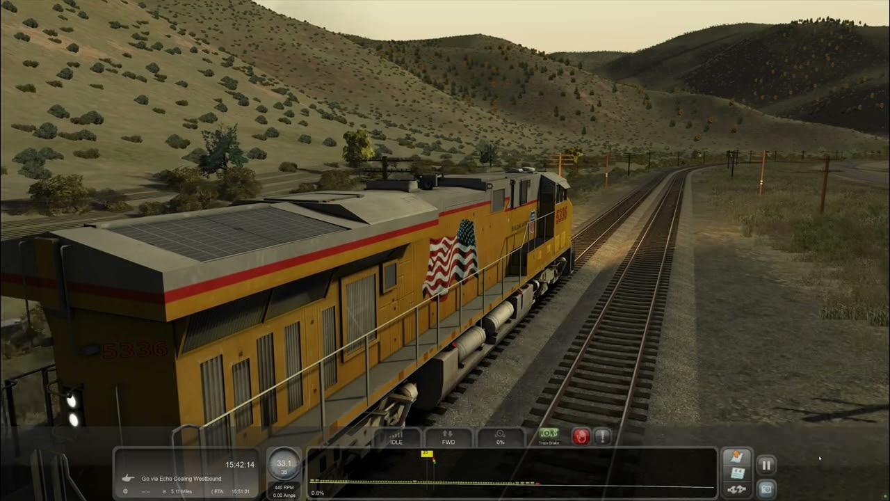 Train Simulator 2022 - [GE ES44AC] - UP 5336 Westbound - Part 7 - 4K UHD - YouTube