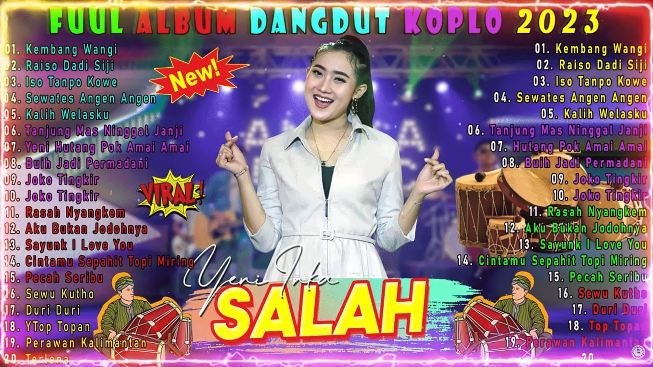 DANGDUT KOPLO YENI INKA FULL ALBUM TERBARU 2023 || KEMBANG WANGI ...