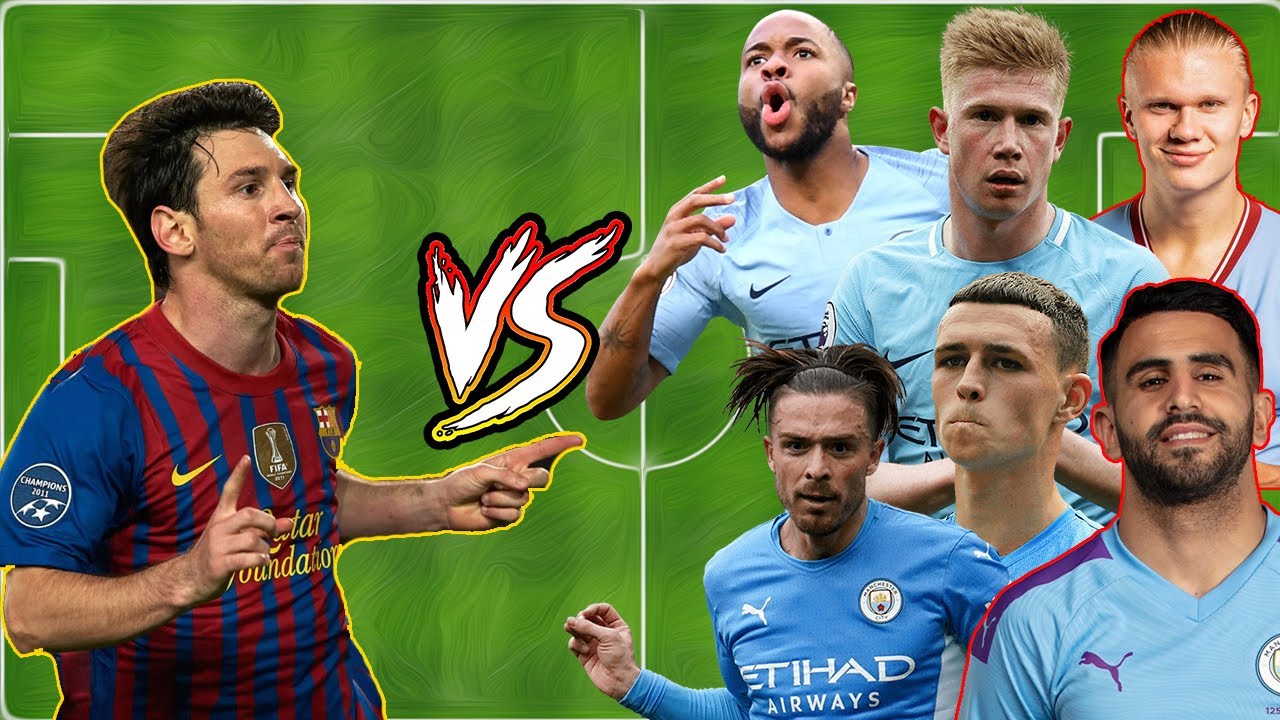 Prime Messi vs Manchester City 🔥 - YouTube