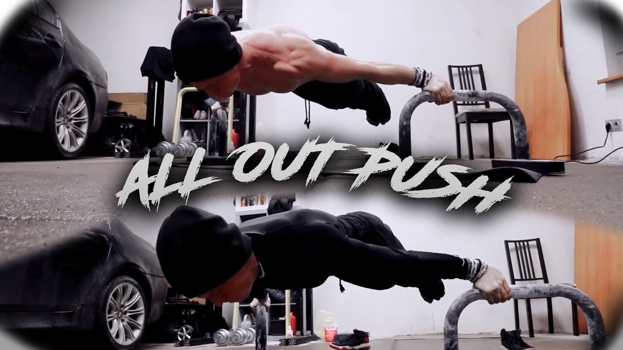 ALL-OUT PUSH WARFARE | End of year Planche Workout - YouTube
