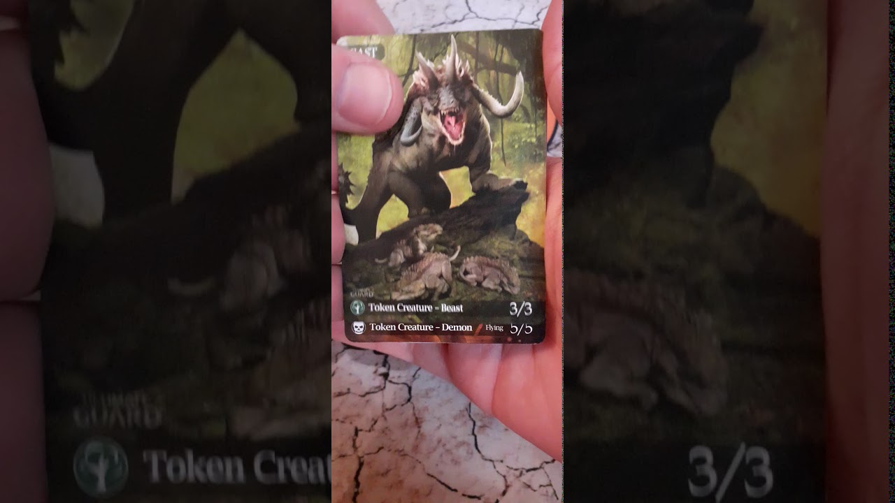 MTG - ULTIMATE GUARD TOKEN BOOSTER! #SHORTS - YouTube
