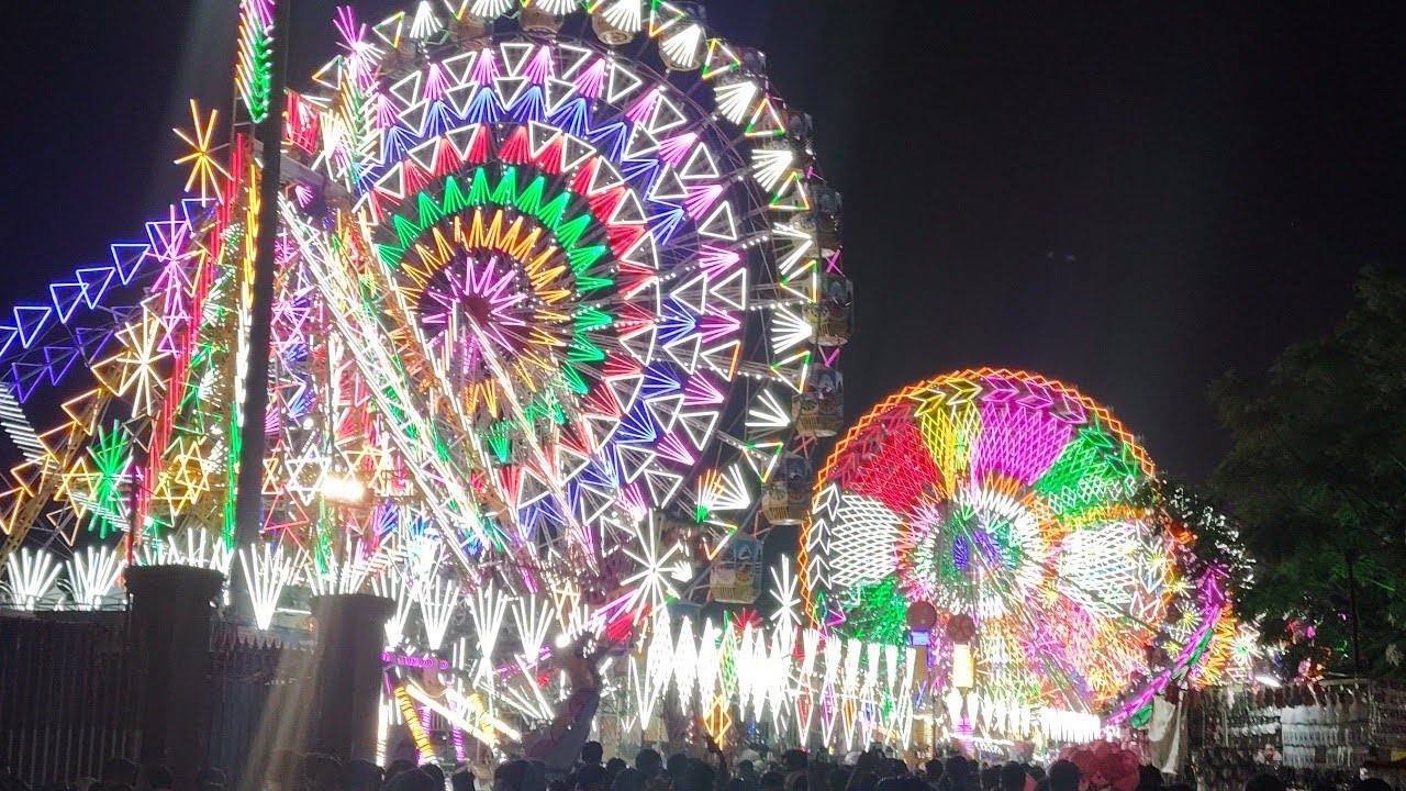 Live Jhoola Sunami Jhula 360 Degree Rotating Jula Jhoola Market ...
